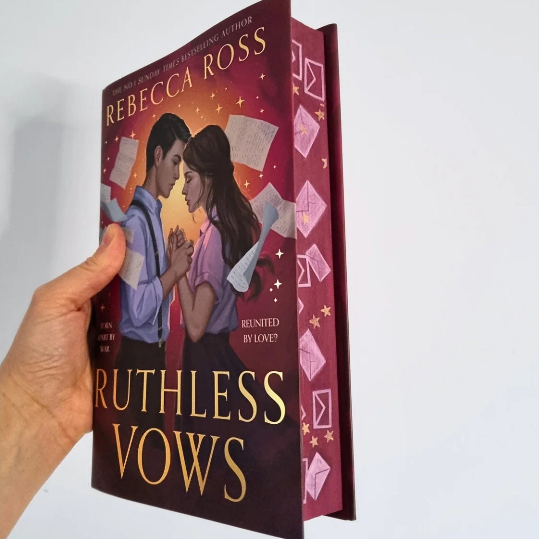 Divine Rivals X Ruthless Vows Set With Hand Painted Edges Made to Order - Etsy Australia