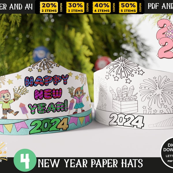 New Years Eve Hats - Etsy