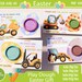 Easter Play-doh Holder Card, Cute Dinosaur, Non-candy Classroom Gift ...