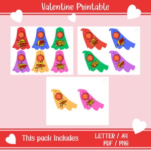 Heroic Treats: Super Hero Lollipop Valentine Capes, Unleash Super ...