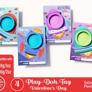Fun Dough Valentines: Play-doh Gift Cards for Boys, Exciting Play-doh ...