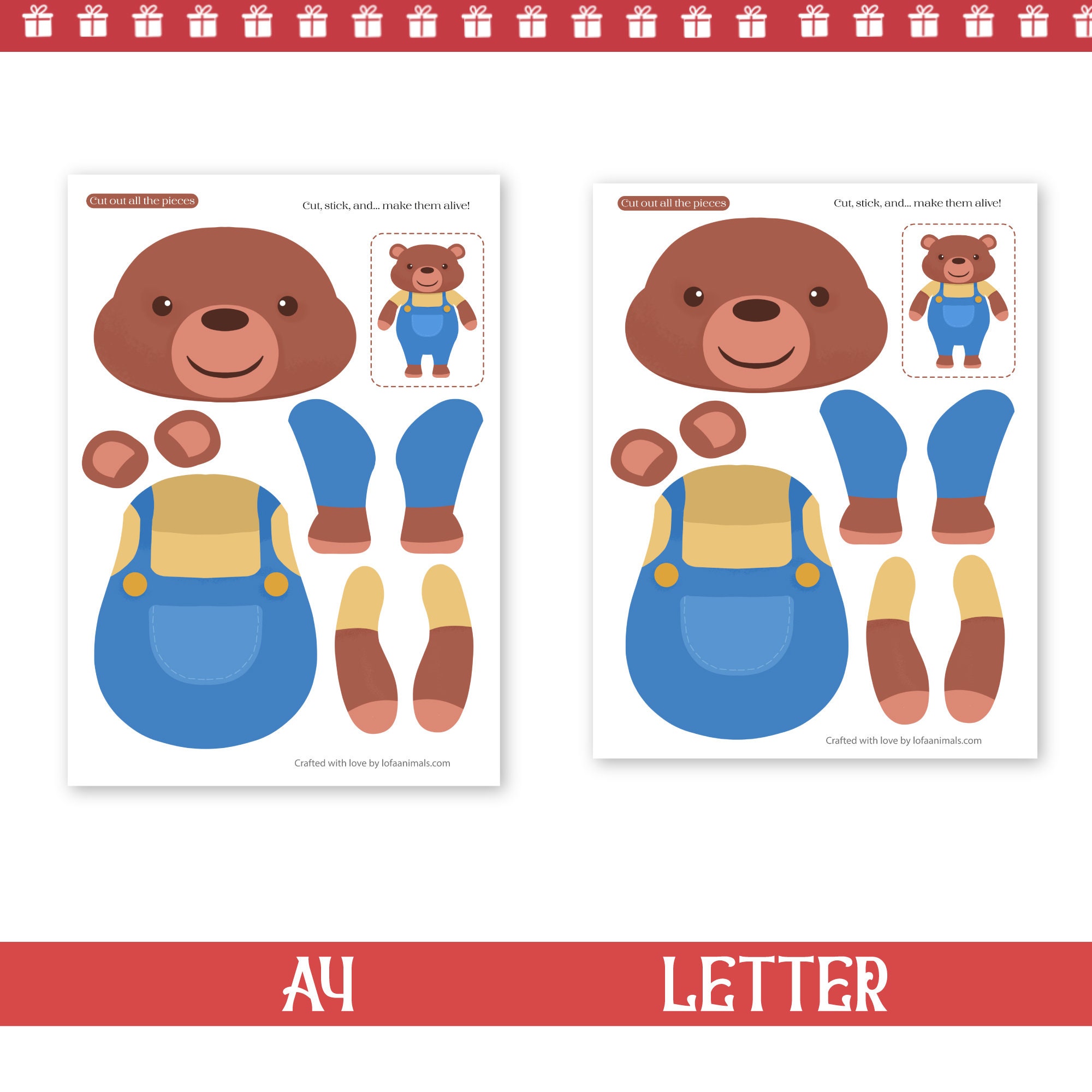 Engage Young Minds With 10 Animal Cut and Paste Activities Creative ...