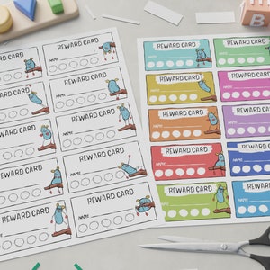 Kids Enchanted Task Tracker Goal and Behavior Reward Cards Ultimate ...