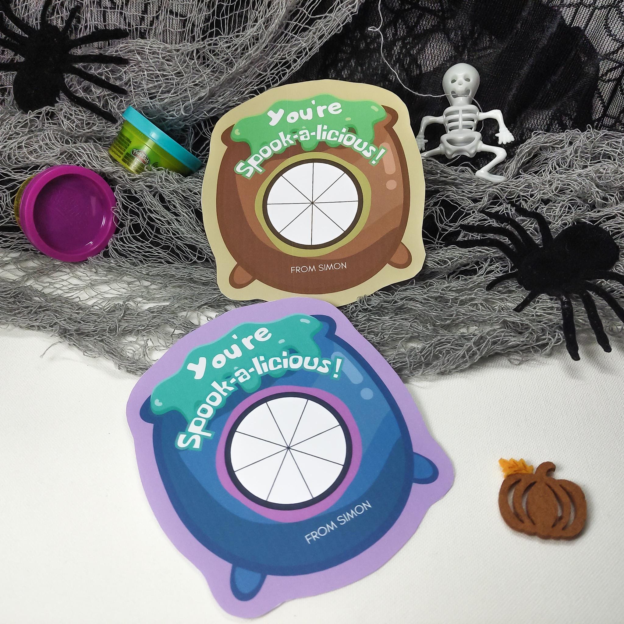 Halloween Play-doh Holder, Halloween Party Gift, Halloween Pot, Non ...