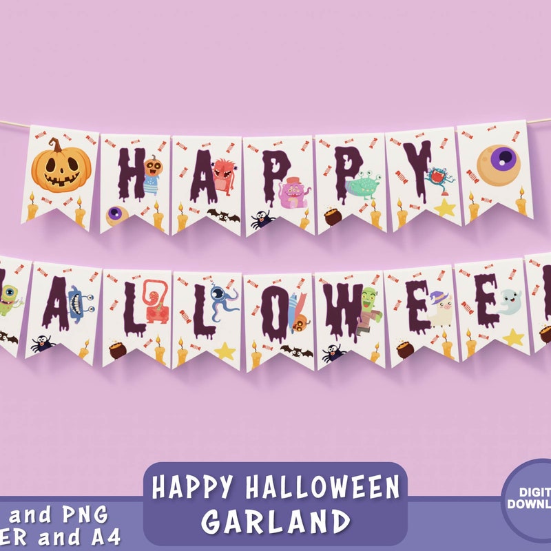 Halloween Banner - Etsy