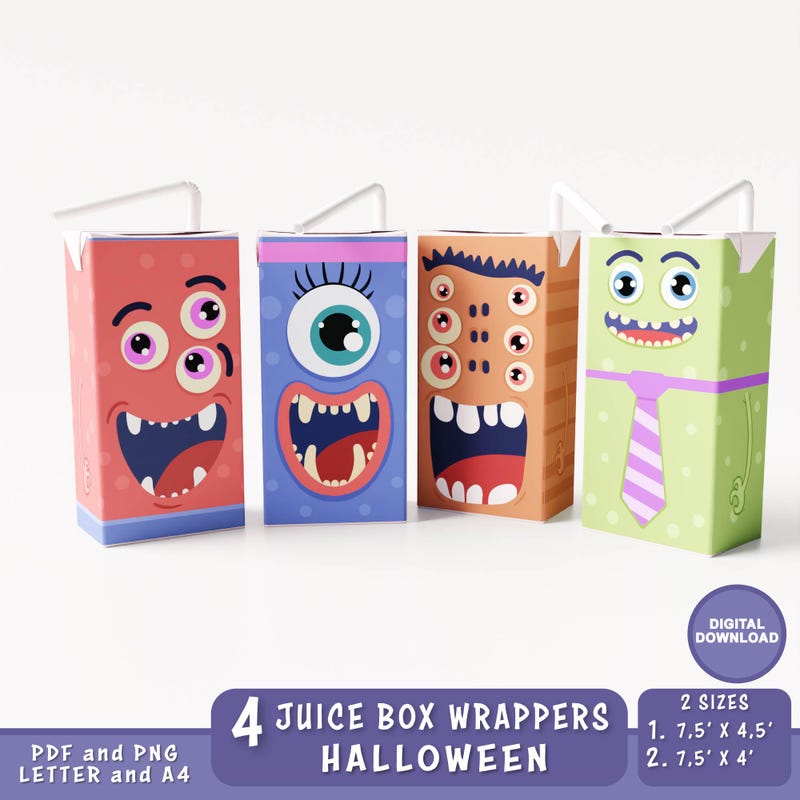 Juice Box Wrapper - Etsy