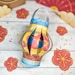 Printable Chinese New Year Paper Lantern Craft Kit, DIY Lantern for ...