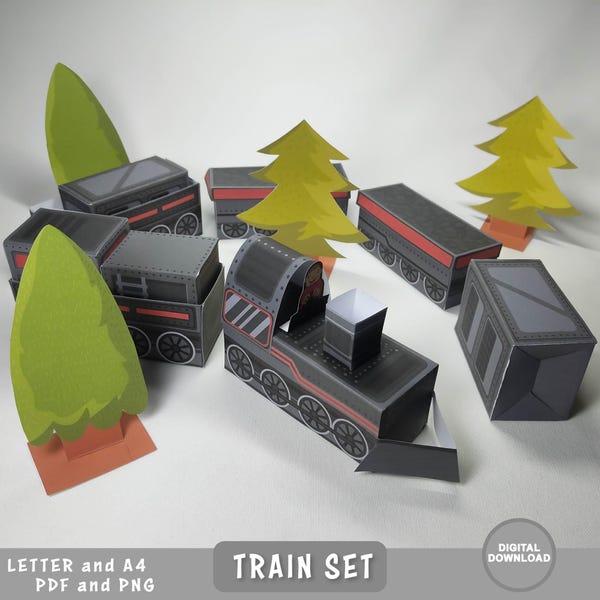 Train Centerpieces - Etsy