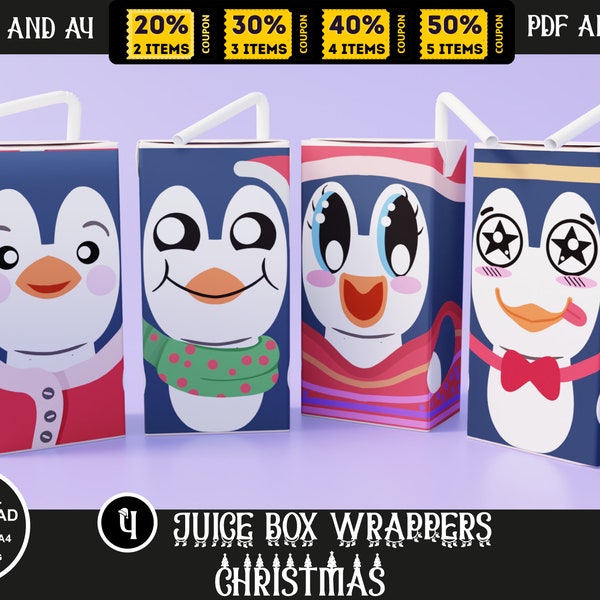 Juice Box Wrapper - Etsy