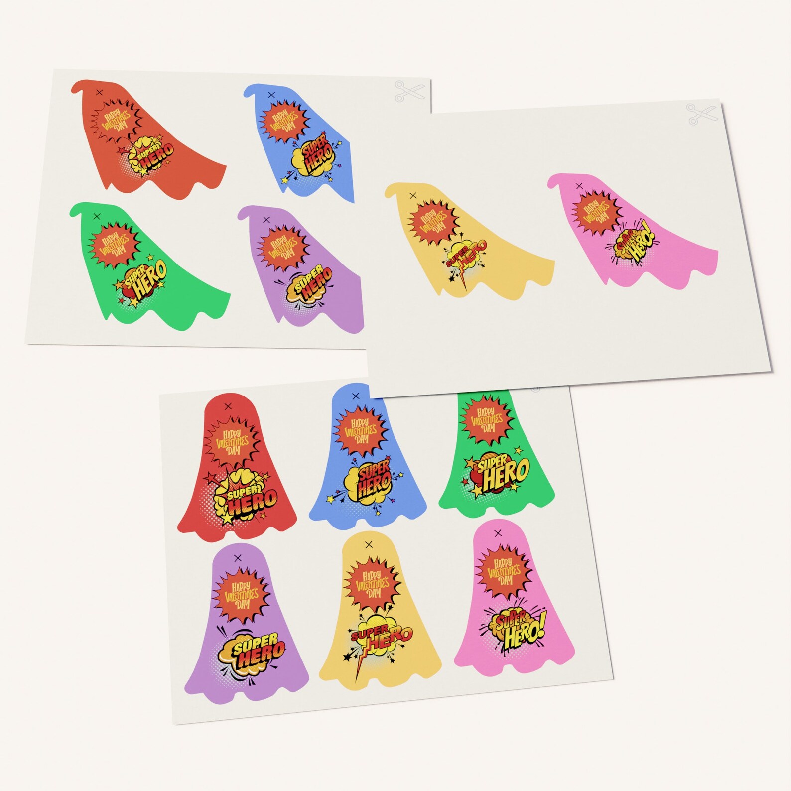 Heroic Treats: Super Hero Lollipop Valentine Capes, Unleash Super ...