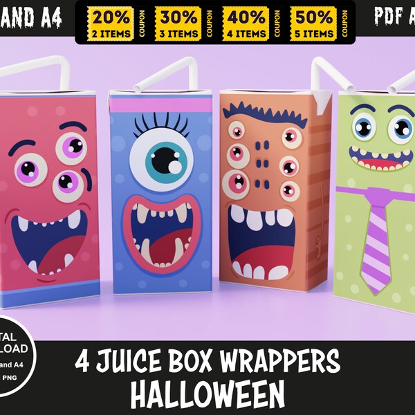 Juice Box Wrapper - Etsy