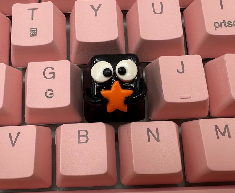 Studio Ghibli Soot Sprites Handmade Artisan Keycap Kawaii Keycaps Cute ...