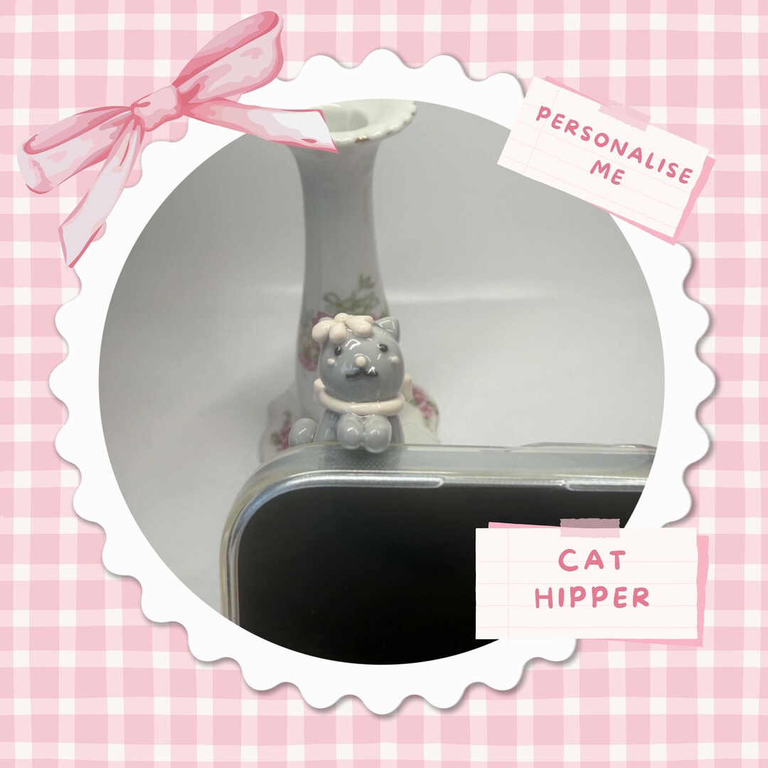 Kawaii Cat Hipper: Handmade Kawaii Kindle Peeker - Etsy