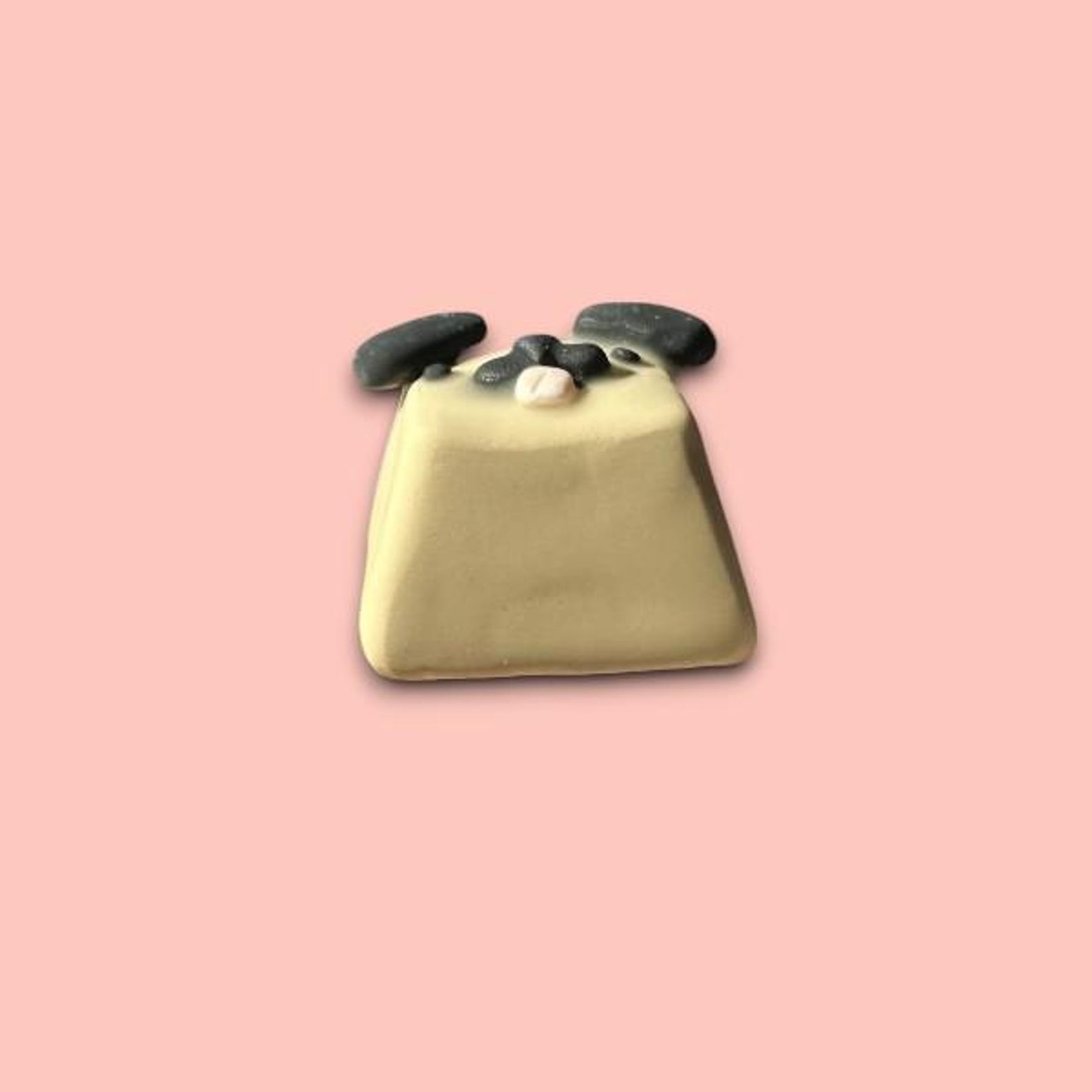 Cute Dog Pug Handmade Artisan Keycap Kawaii Keycaps Cute Keycaps - Etsy