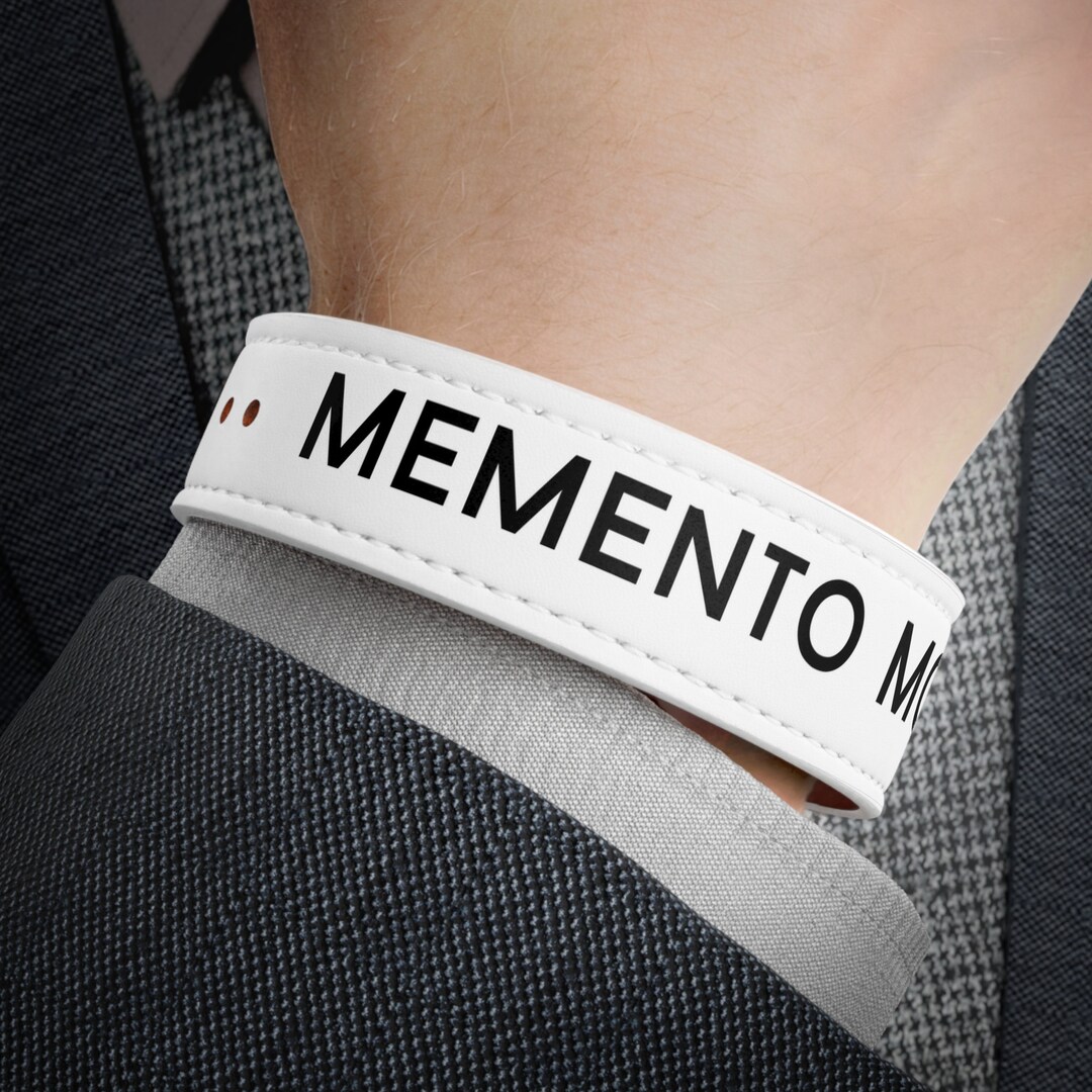 Memento Mori Wristband, Memento Mori, Stoicism, Stoic Accessory ...