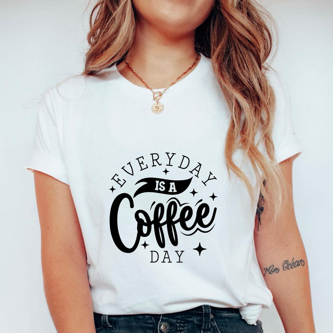 Retro Coffee Shirt Coffee Coffee Coffee T-shirt Womens Shirt Graphic ...