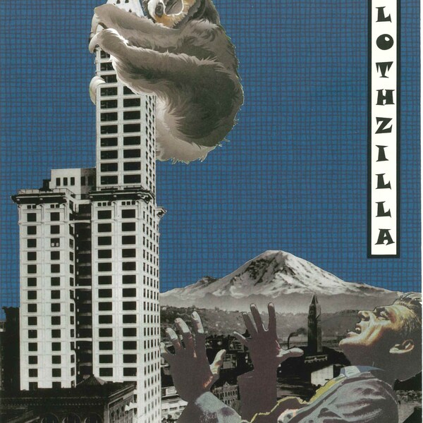 Slothzilla - Etsy