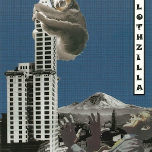 Slothzilla at the Smith Tower - Etsy