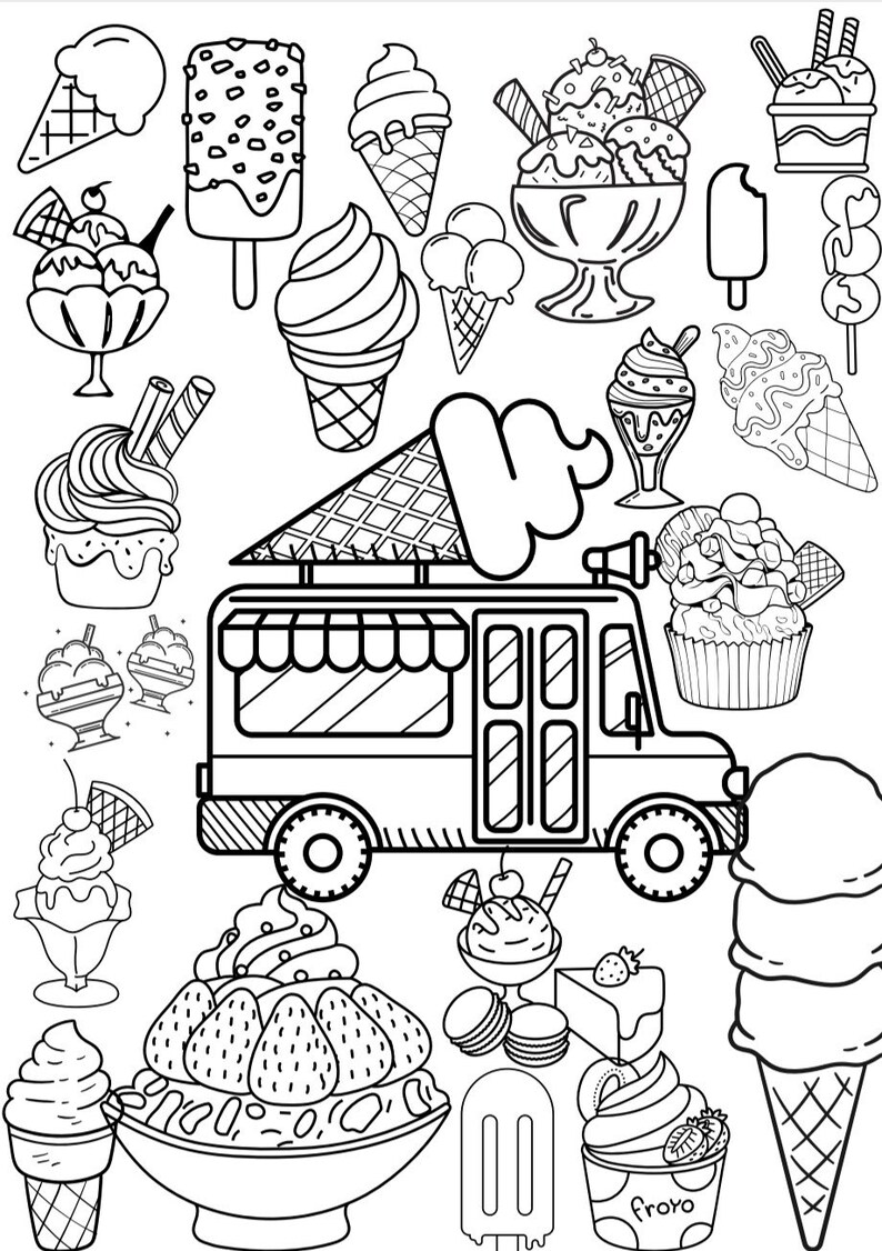 70 Random Coloring Pages, Adults and Children Can Benefit From ...