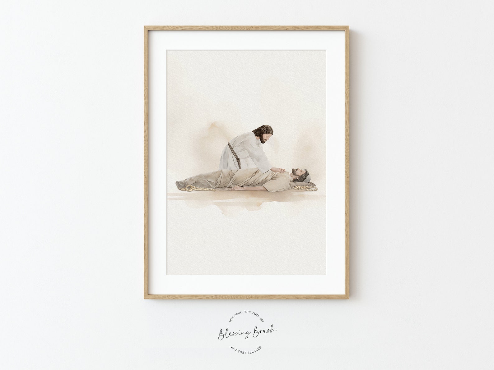 Jesus Heals the Paralyzed Man, Jesus Forgives and Heals A Paralytic ...