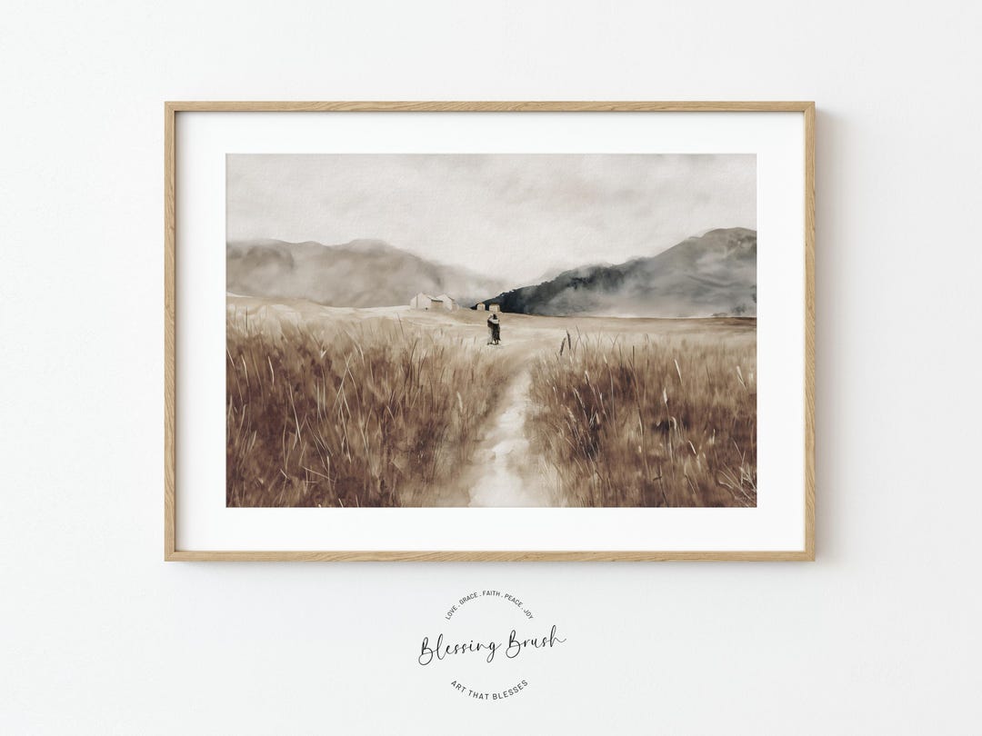 Prodigal Son, the Parable of the Lost Son, Watercolor Painting in ...