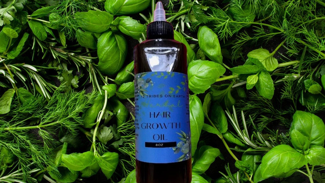 Organic 8oz Hair Growth Oil - Etsy
