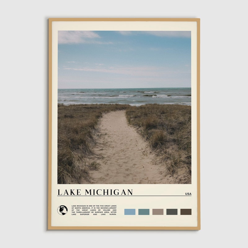 Lake Michigan Wall Art - Etsy