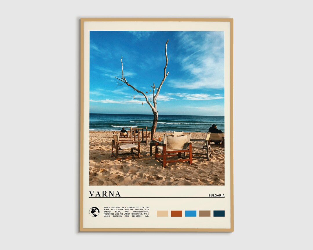 Digital Oil Paint, Varna Print, Varna Wall Art, Varna Poster, Varna ...