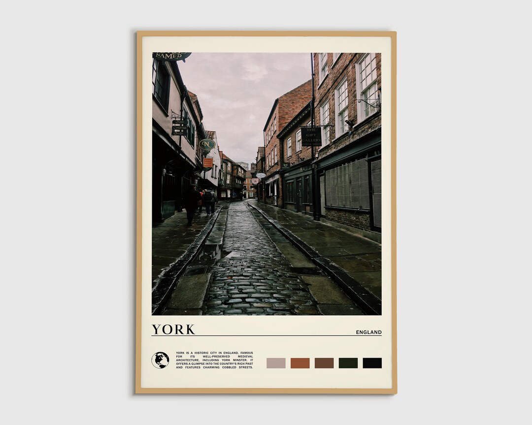 Digital Oil Paint, York Print, York Wall Art, York Poster, York Photo ...
