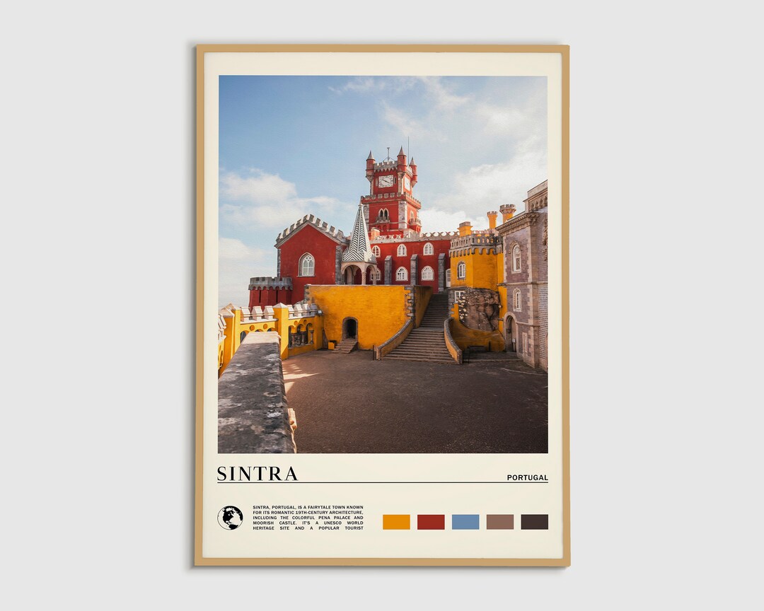 Digital Oil Paint, Sintra Print, Sintra Wall Art, Sintra Poster, Sintra ...