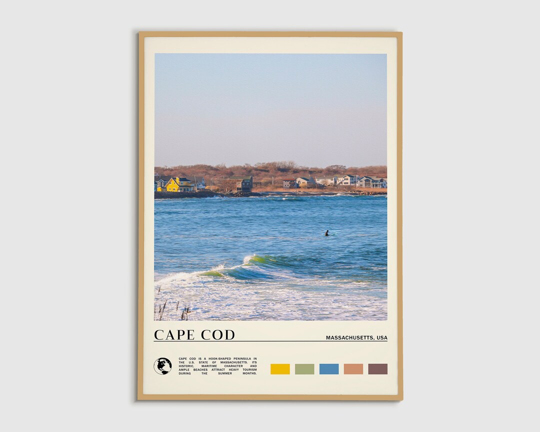 Digital Oil Paint, Cape Cod Print, Cape Cod Wall Art, Cape Cod Poster, Cape Cod Photo, Cape Cod ...