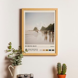 Digital Oil Paint, Byron Bay Print, Byron Bay Art, Byron Bay Poster ...