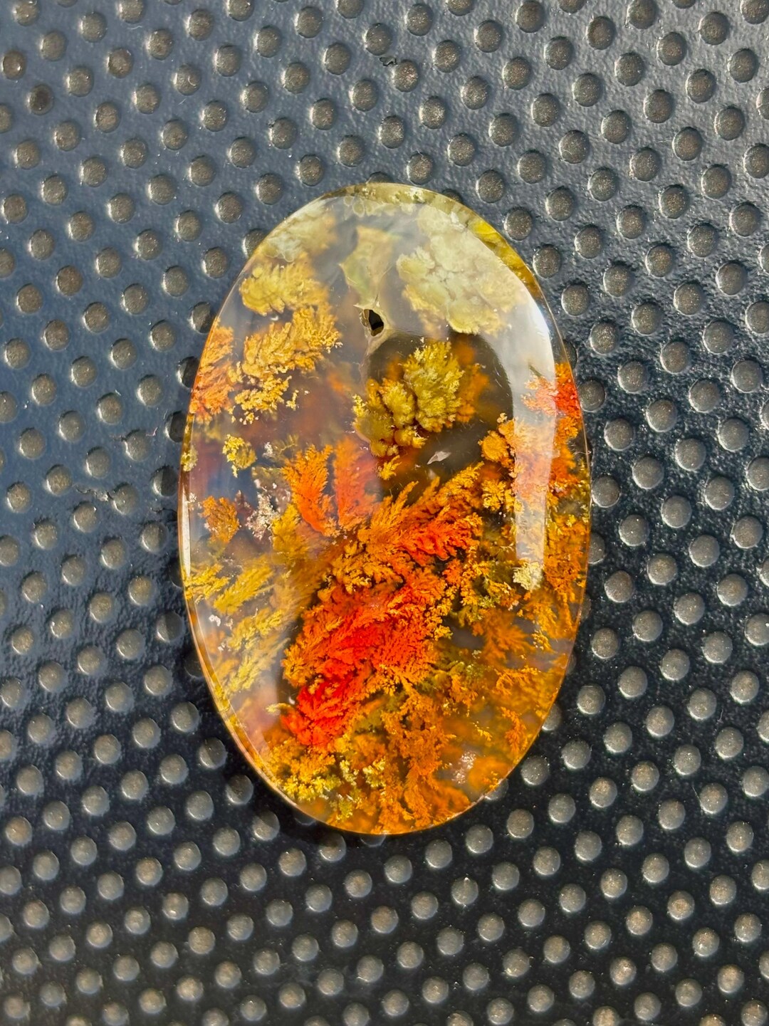 Special Edition Grade Scenic Terrarium Moss Chalcedony Cabochon Super ...