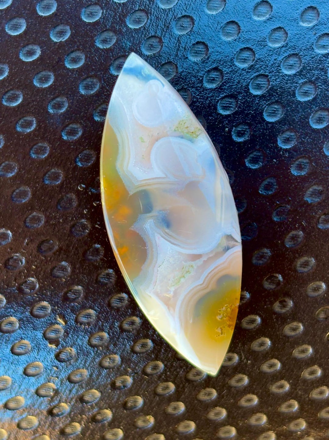 Special Edition Grade Scenic Terrarium Moss Chalcedony Cabochon | Super ...