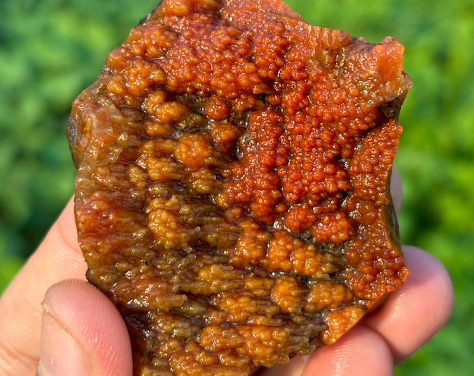 Beautyful Botryoidal Native Copper Red Chrysocolla Specimen on a ...