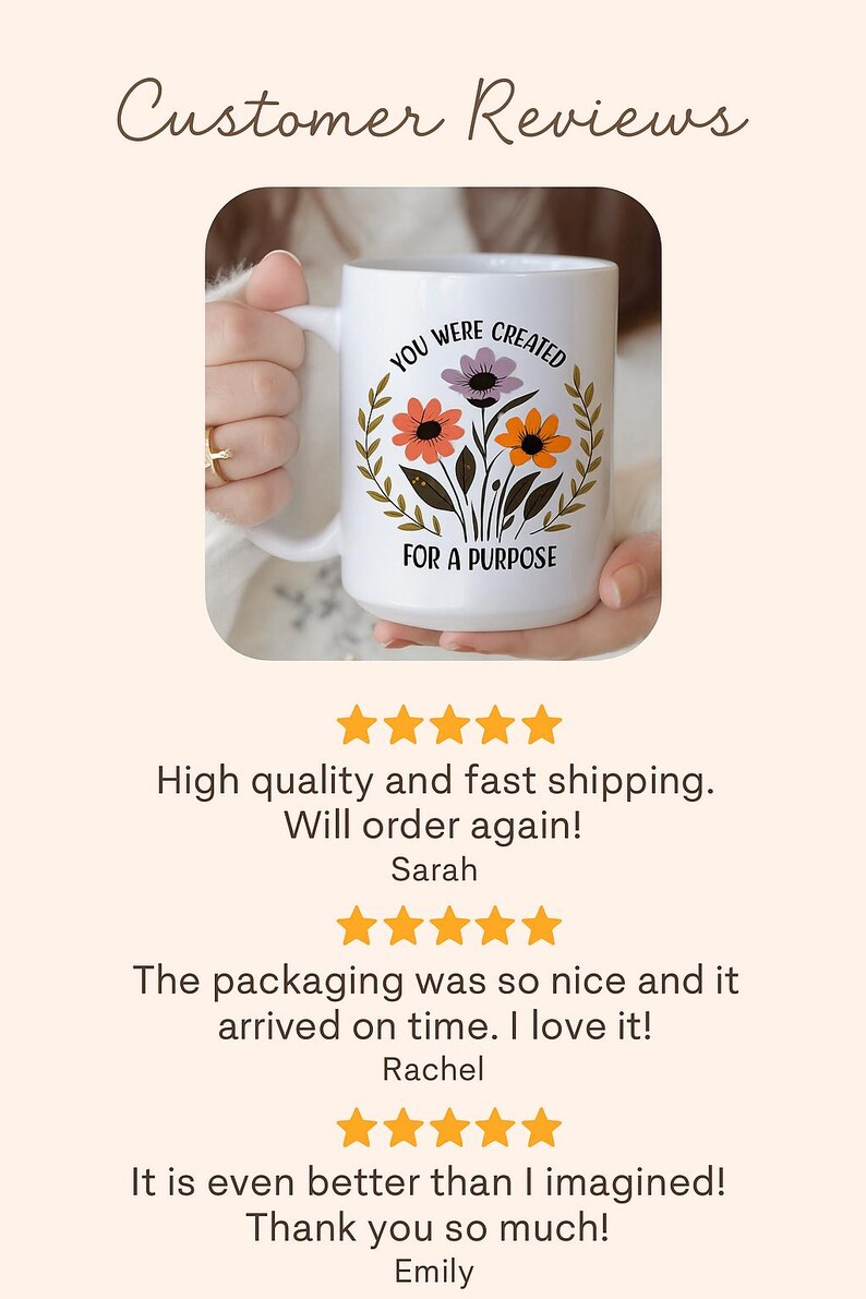 You Are Enough Mug: Mental Health Reminder, Positive Affirmation Coffee ...