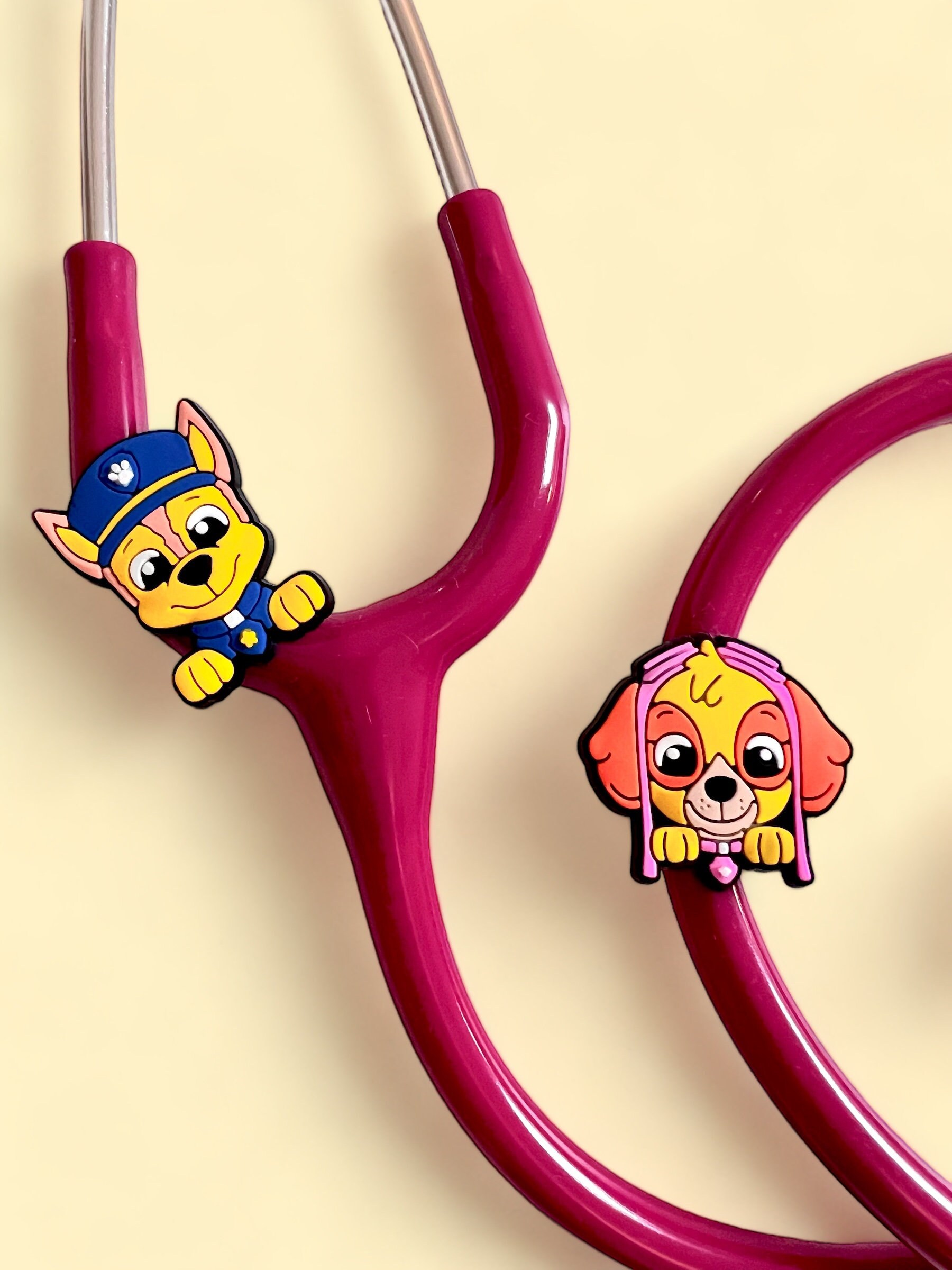 Paw Patrol Stethoscope Charms Cute Pediatric Medical Accessories - Etsy
