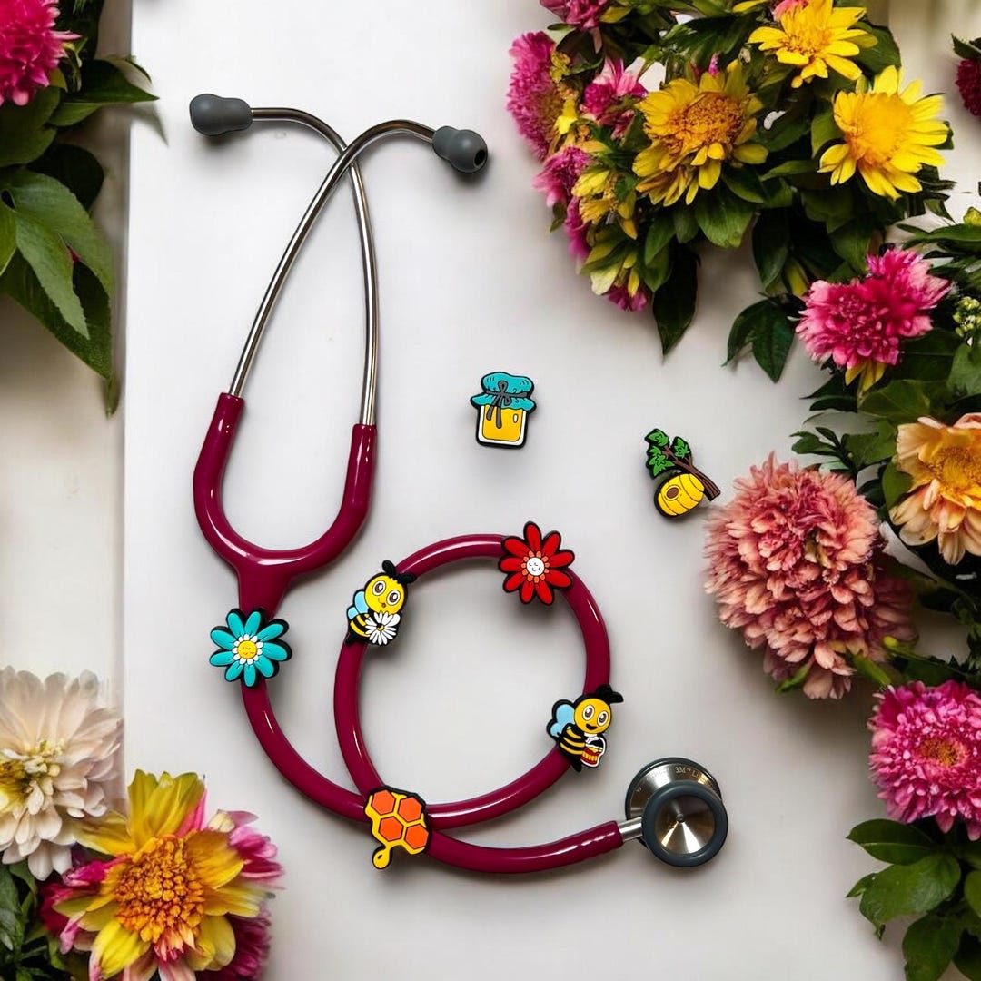 Bees Stethoscope Charms - Cute Pediatric Medical Stethoscope ...