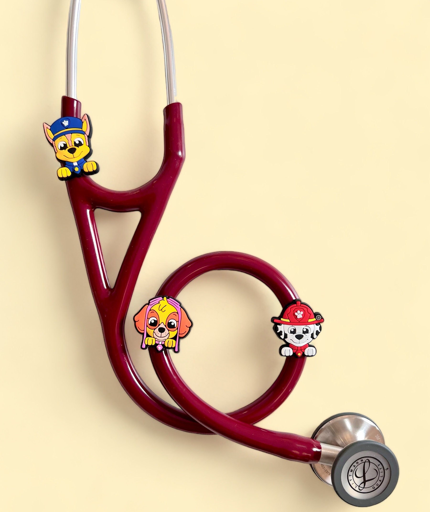 Paw Patrol Stethoscope Charms Cute Pediatric Medical Accessories - Etsy