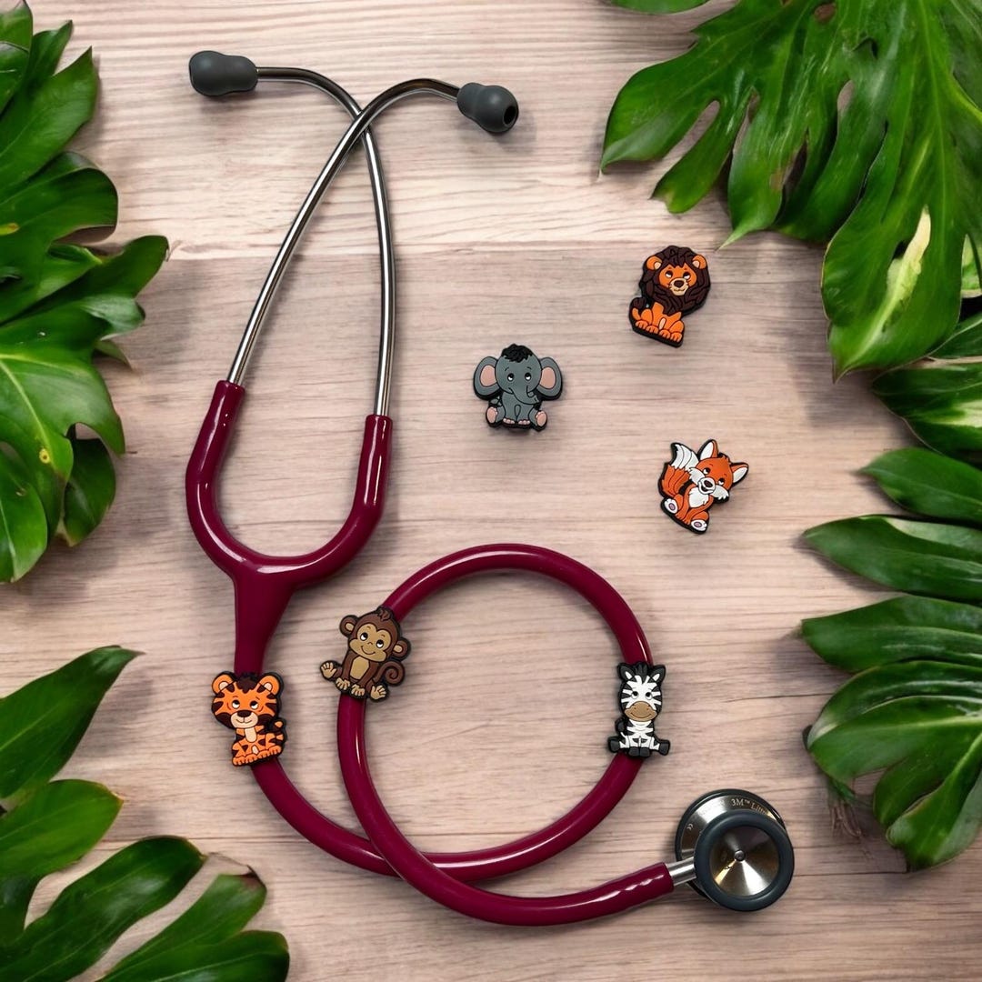 Animal Stethoscope Charms – Pediatric Medical Accessories - Etsy