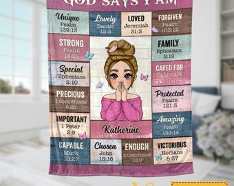 God Says I AM Positive Affirmations - Etsy