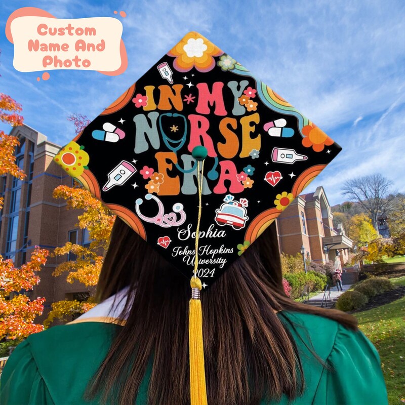Nurse Graduation Cap - Etsy