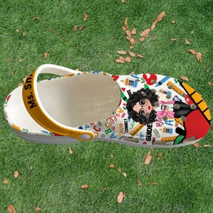 Personalized Teacher Clogs Shoes, Gift for Teacher, Inspire Cute Pretty ...