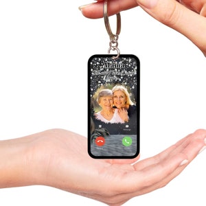 Personalized Memorial the Call I Wish I Could Make Acrylic Keychain ...