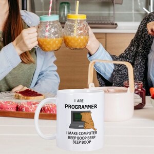 Engineer Computer Programmer Programming Coffee Mug, Information Technology Gifts, Information ...