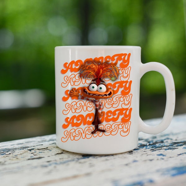 Inside Out Anxiety Coffee Mug - Etsy