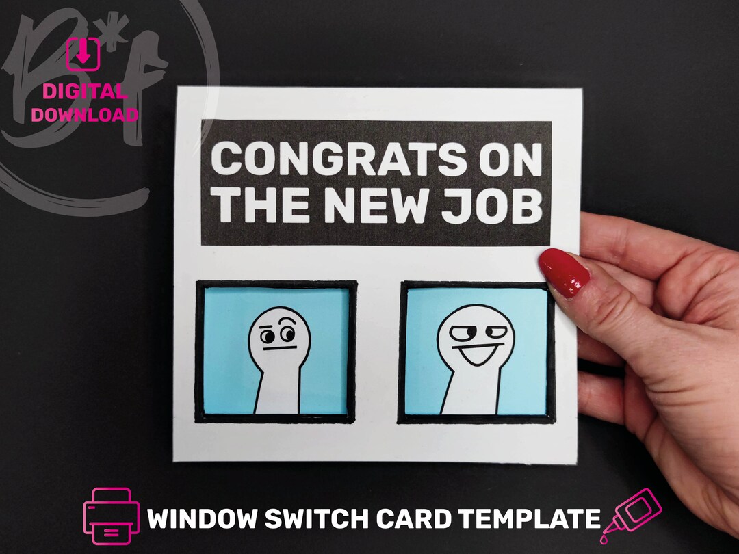 Digital File Only template for Coworker Leaving Card Download Includes ...