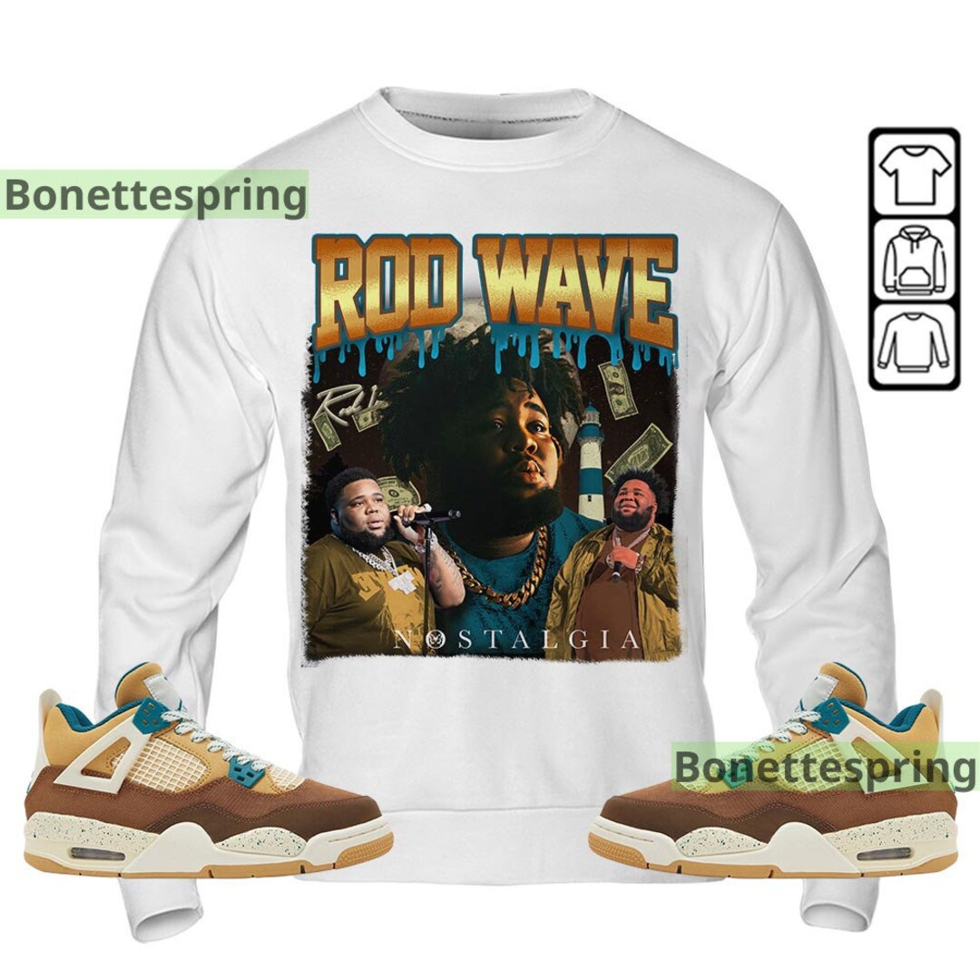 Rod Wave Nostalgia Unisex Shirt to Match Sneaker TD Cacao Wow - Etsy