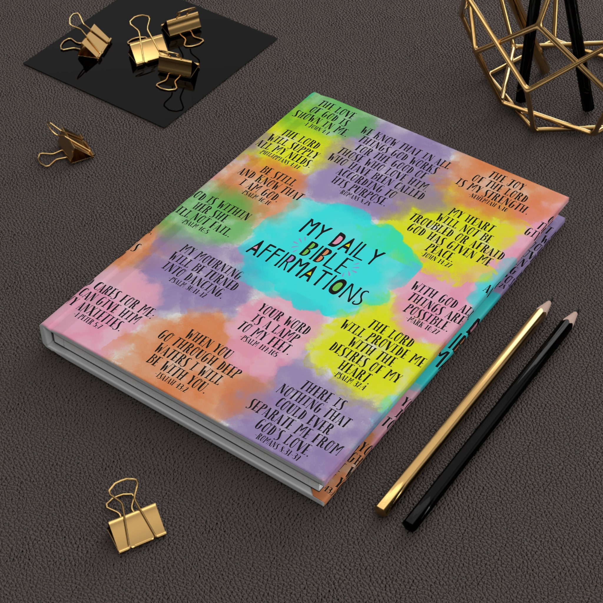 Bible Verse Journal, Hardcover Journal Notebook, Lined Journal, Gift ...