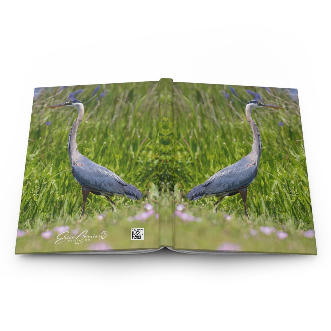 Bird Journal, Great Blue Heron Journal, Heron Journal, Great Blue Heron ...